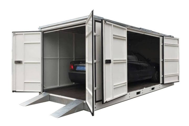 Convenient and Transportable Car Storage - Spacebox